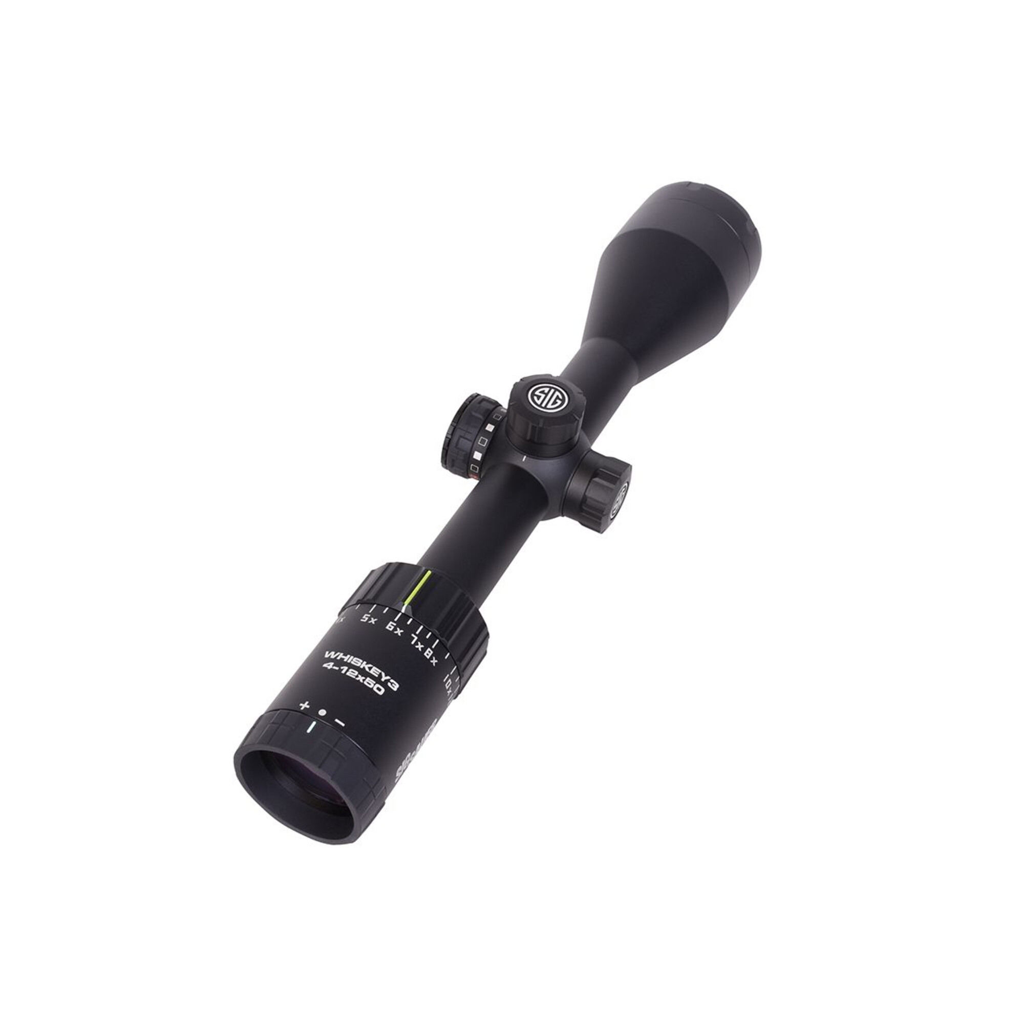 Sig Sauer Zielfernrohr WHISKEY3 ZF 4-12x50 schwarz Ø1" HellFire ...